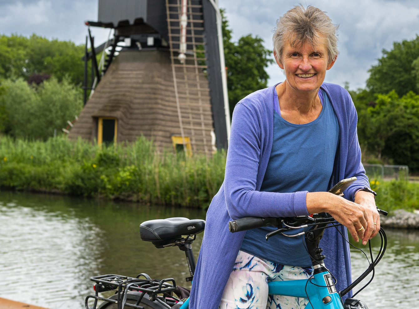 Fietsen langs Utrechts water: dijken, watermolens en peilschalen ...