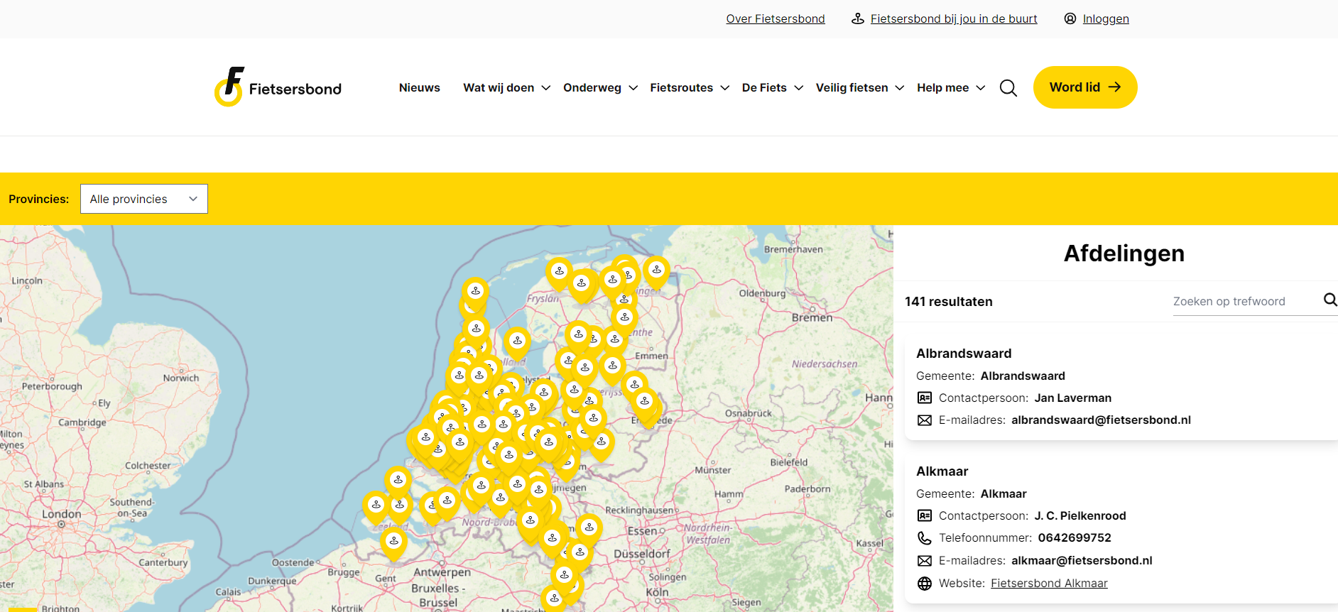 Welkom op de nieuwe website van de Fietsersbond - Fietsersbond