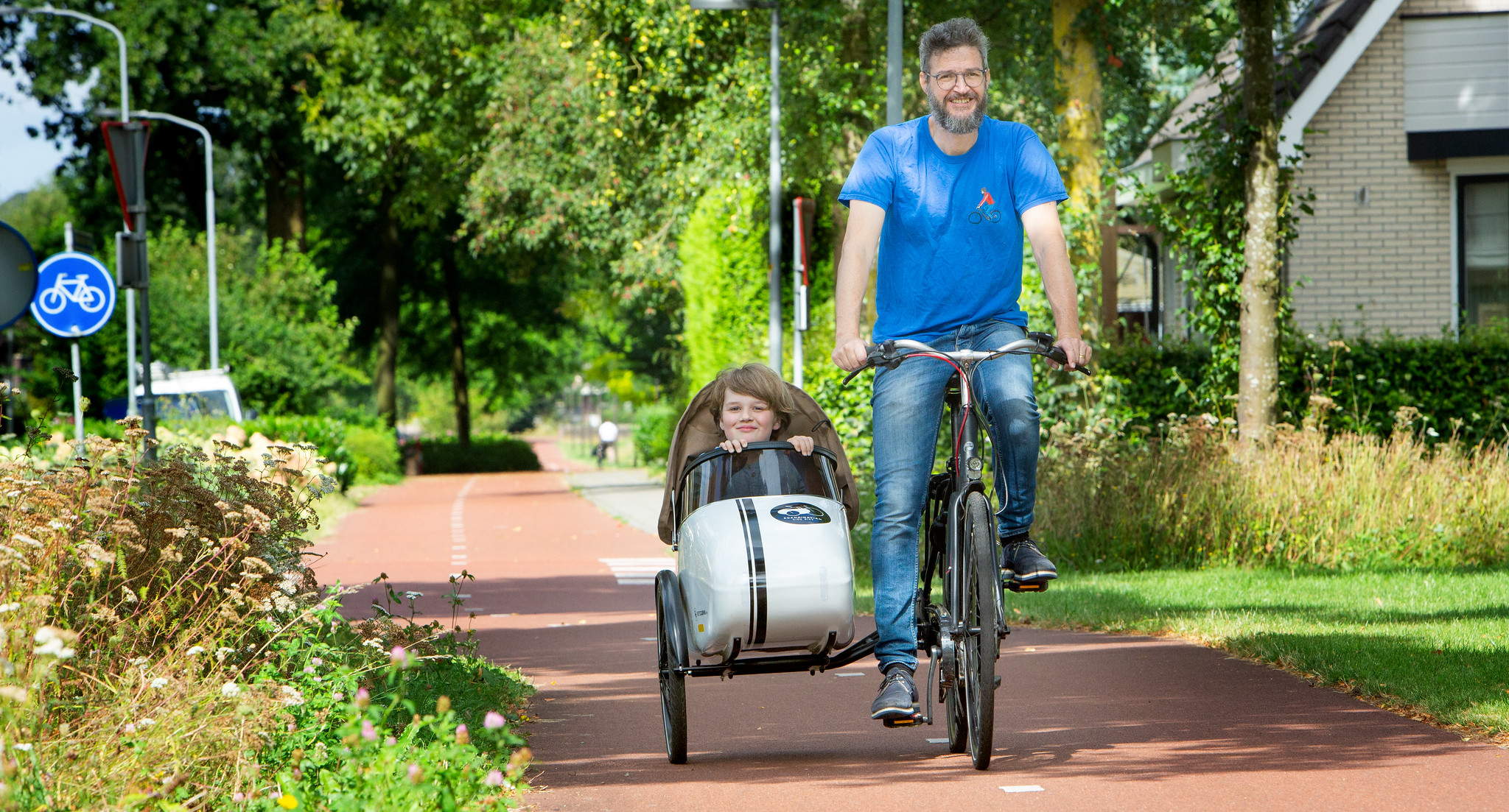 Test: zijspan voor de fiets - Fietsersbond